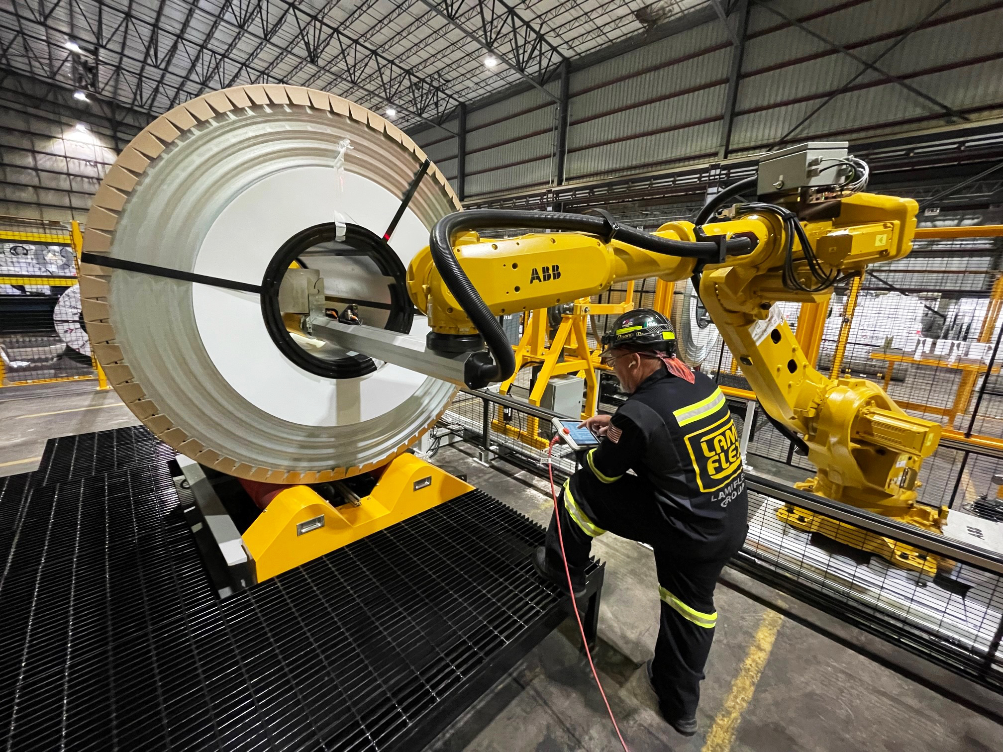 Steel Dynamics MultiWrapper commissioning | Lamiflex